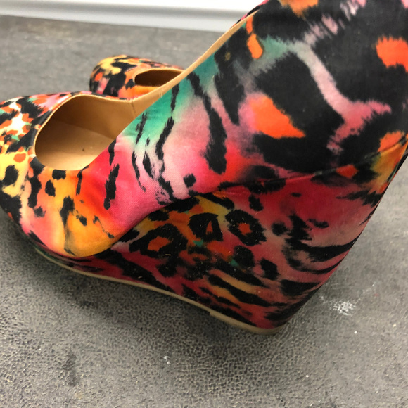 Call It Spring | Shoes | Call It Spring Multicolor Wedge Sandal Heel 6 ...